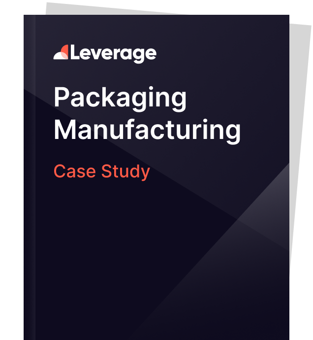 Case Study Packaging Manufacturing | Supply Chain Visibility | Leverage AI
